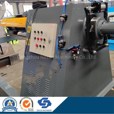 China 5t 8t 10t Hydraulic Decoiler Automatic Uncoiler Machine Without Car for sale