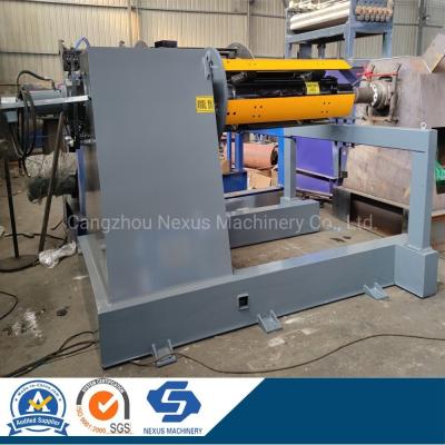 China 5t 8t 10t Hydraulic Decoiler Automatic Uncoiler Machine Without Car for sale