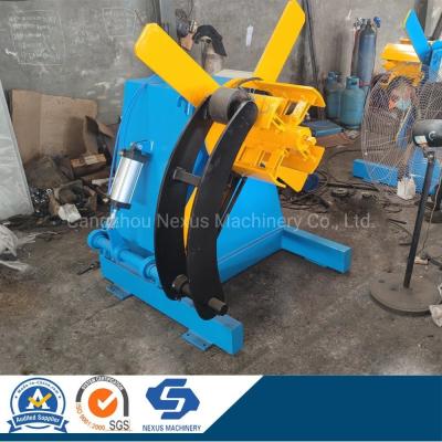 China 3 Tons Electrical Uncoiler/Decoiler/Uncoiling Machine for Steel Coil for sale