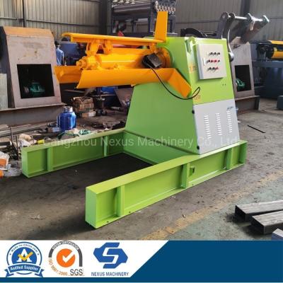 China Hydraulic/Electric Uncoiler/Manual Decoiler Machine with Coil Car for sale