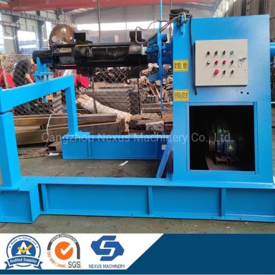 China Hydraulic/Electric Uncoiler/Manual Decoiler Machine with Coil Car for sale