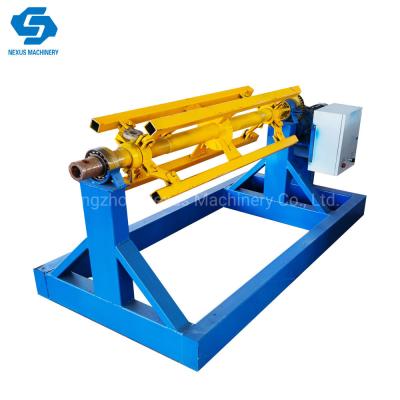 China Automatic / Manual Hydraulic Decoiler for Cold Roll Forming Machine for sale