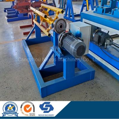 China Automatic / Manual Hydraulic Decoiler for Cold Roll Forming Machine for sale