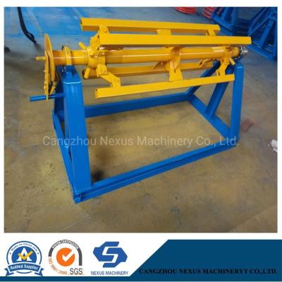 China Steel Coil Simple Metal Manual/Electrical Decoiler for sale