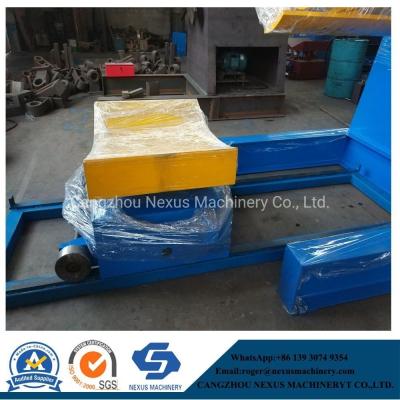 China 5 Tons Hydraulic Decoiler with Heading Support/Metal Coils Distributor for sale