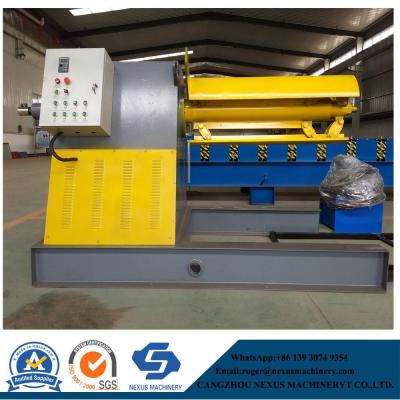 China Hydraulic Auotmatic Decoiler Roll Form Press Machine for Metal Roofing Sheet Roll Forming Machine for sale