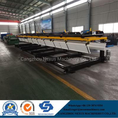 China Nexus Double Layer Roof Sheet Automatic Electric Pneumatic Stacker Roll Forming Machine for sale