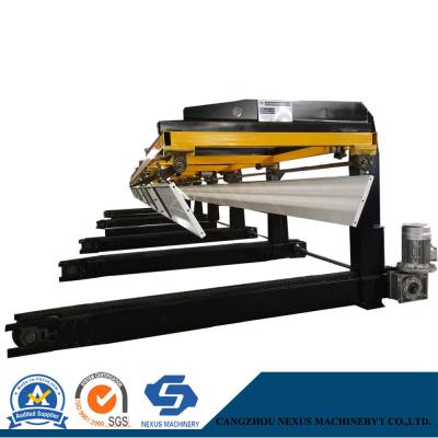 China Corrugated Board Sheet Roll Forming Machine with Automatic Stacker for sale