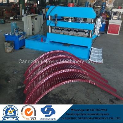 China Crimping Curving Arch Roof Sheet Roll Forming Machine From China for sale