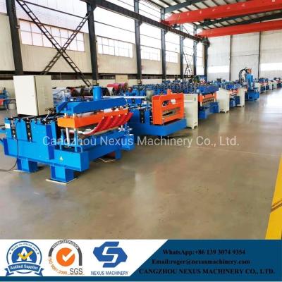 China Crimping Curving Arch Roof Sheet Roll Forming Machine From China for sale