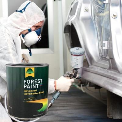 China De auto van de de Deklaag1k 2k Basis van de Lak Acryl Oplosbare Automobielverf Stevige Kleur Te koop
