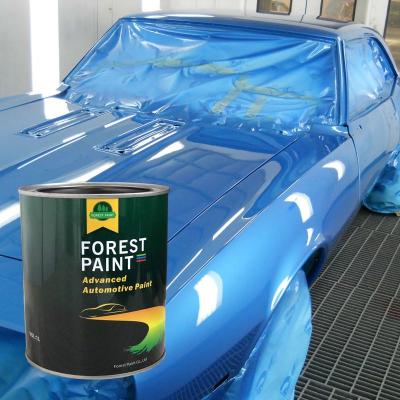 Cina Primer acrilico metallizzato 1k con rivestimento trasparente per auto con rivestimento trasparente resistente al giallo in vendita