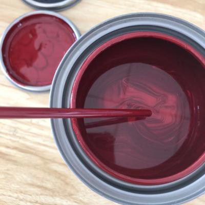 Cina la riparazione metallica rossa di ritocco della pittura di spruzzo dell'automobile del ferro 1K ha sbiadito la pittura 1L dell'automobile in vendita
