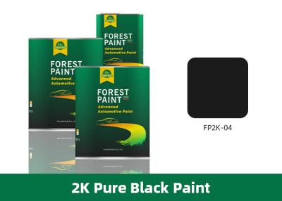 Cina Matte Black Vehicle Paint puro, anti pittura dell'automobile di corrosione 2K in vendita