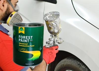 Cina Ruggine di ritocco della pittura di spruzzo di Matte Black Automotive Color Match anti in vendita