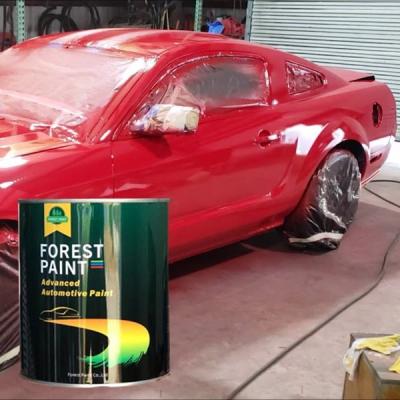 Cina Automobilistici di secchezza veloci Refinish per dipingere la partita accurata 40um di colore in vendita