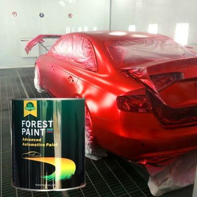中国 光沢度の高く純粋で赤いガロンの単段のアクリルのエナメル車の自動ペンキのキットFPCP M223161 販売のため
