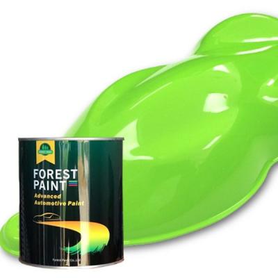 China Pintura acrílica verde de alto brilho Kit-FP2203191 do galão do esmalte da única fase à venda