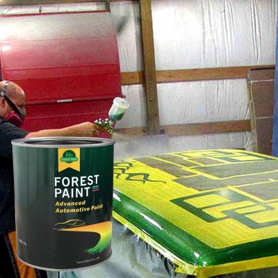 China Groene de Verf Acrylverf van 1K Basecoat voor Auto het Herstellen Te koop