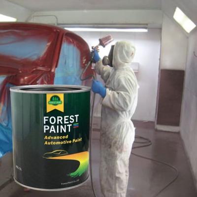 Cina Resistenza agli'agenti atmosferici ricoprente della pittura automobilistica d'argento 1k dell'alta base di copertura buona in vendita