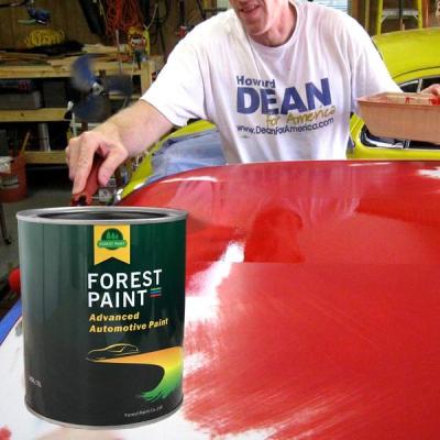 China Ontruim Hoge Laag polijsten de Kleuren van de Autoverf 1K Basecoat Met een laag bedekkend Autovernis Te koop