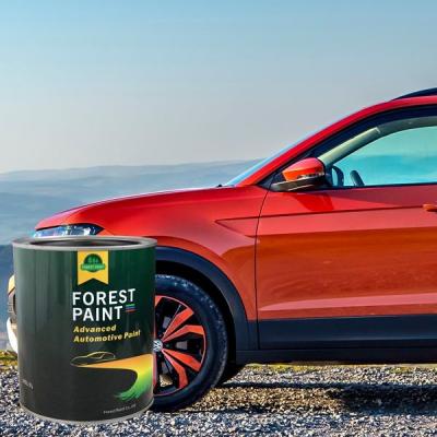 China Autooplosmiddel Gebaseerde Acryl de Autoverf van 1K aan Clearcoat Te koop