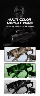 China Digital Optics Scope Infrared Night Vision Monoculars NVP4550 Gun Accessories for sale