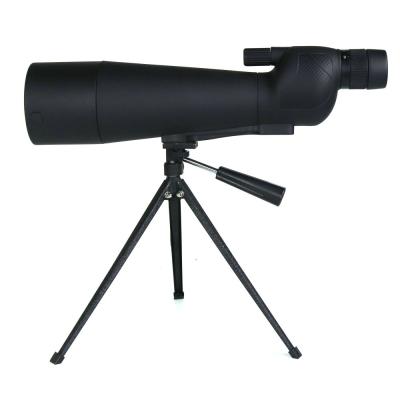중국 BAK4 프리즘 블랙 망원경 직선형 스포팅 스코프 22-66X80 새 관찰용 삼각대 전화 어댑터 판매용