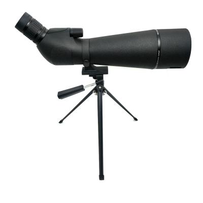 China 20-60x80 HD Spotting Scope 45 Degree Angled Spotting Scope with BAK4 Prism for Long Distance Observation for sale