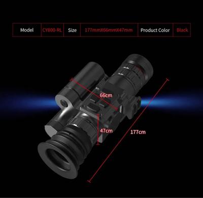 China NVPR800 Night Vision Monocular Scopes with Three Color Modes and 1000m Ranging+intelligent Ballistic Calculation for Hunting for sale
