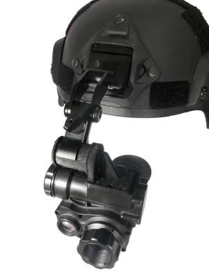 Cina la testa di 1x24 HD ha montato gli occhiali di protezione di visione notturna per cercare il tipo di campeggio del casco in vendita