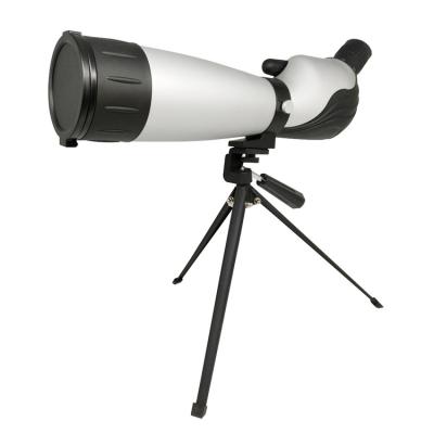 China HD Silver Zoom Telescope 25-75x75 25-75x70 Spotting Scope With Phone Adapter for sale