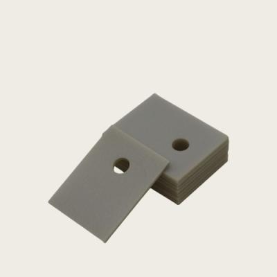 China Advanced Ceramic Heat Sink with Ultra Low Surface Roughness and Thermal Conductivity of 9-180 MW/m.K for sale