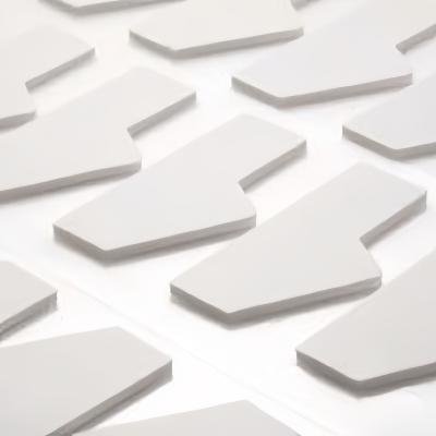 China Ultra Thin Silicone Heat Pad 0.020-0.200mmT for Heat Dissipation Breakdown Voltage ≥10KV/mm for sale