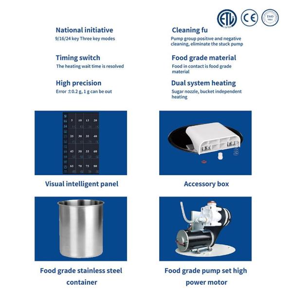 Quality Stainless Steel Automatic 7L Fructose Quantitative Machine For Milk Tea Coffee for sale