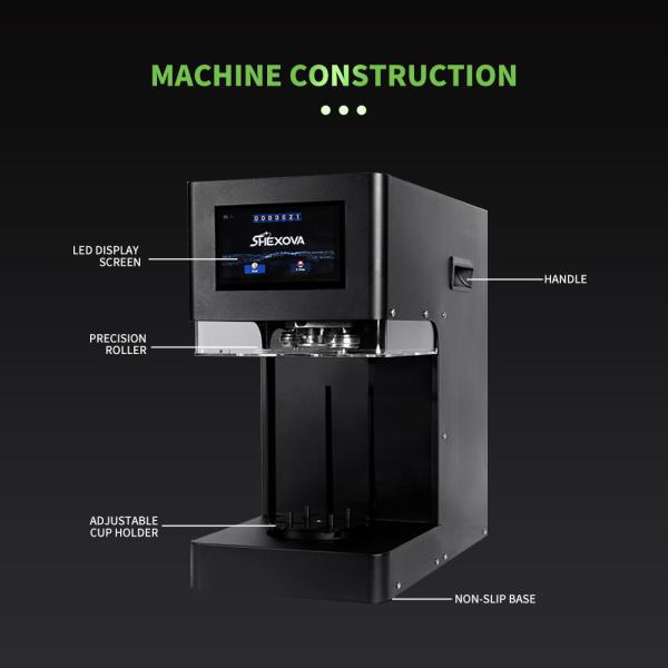 Quality 110V/220V Automatic Pet Aluminum Can Sealer Machine With Touch Screen for sale