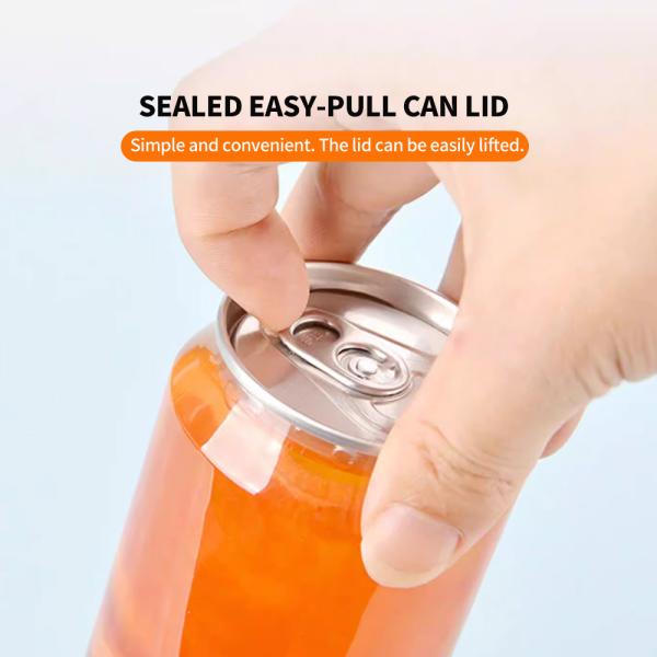 Quality Eco Friendly Custom Logo Plastic Can Jars With B64 Aluminum Lid for sale