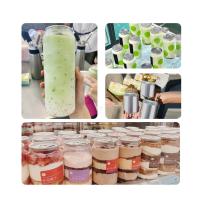 China Customizable 250-650ml Transparent PET Plastic Can with Pull Ring Lid for Juice Soda for sale
