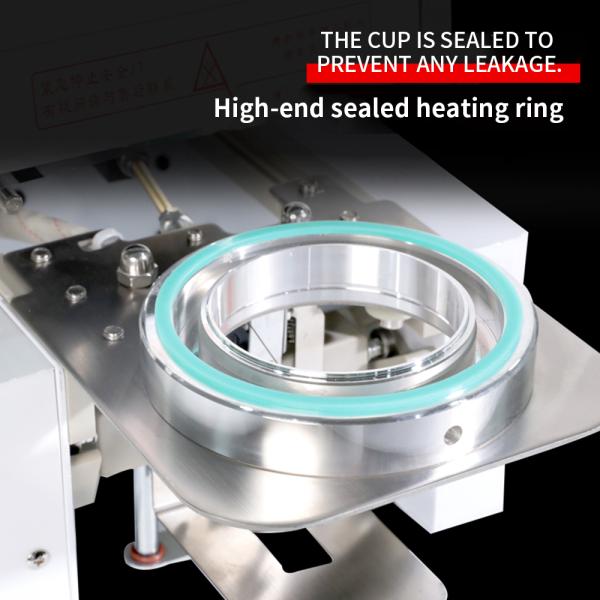 Quality Automatic Electric 90mm 95mm Plastic Cup Sealing Machine With Paper PP Pet Cup for sale