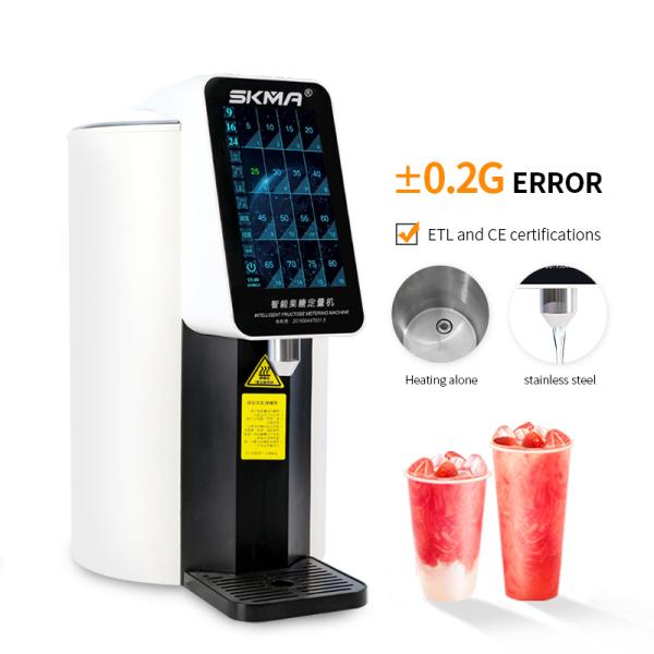 Quality 400W Intelligent Fructose Machine Equipment 9.5kg for Coffee Milk Drink for sale