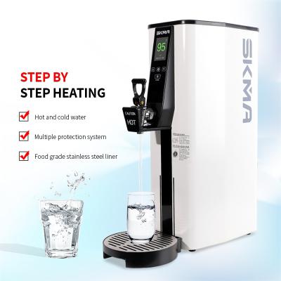 China Desktop 15L Large Capacity Electric Instant Boiling Water Machine With Control Panel for sale