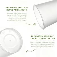 China Disposable Clear Drinking Eco-Friendly Pp Plastic Cup Bubble Tea Beverage Takeaway for sale