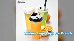 Custom Logo Plastic Cups for Your Beverage Brand