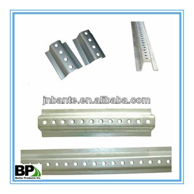 China U channel Tubular Perforated Sign Posts for sale