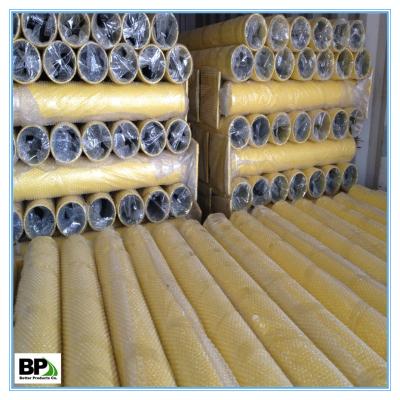 China Heavy duty fixed steel bollards with Galvanized and powder coated yellow for sale