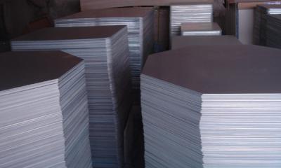 China Precision Cut Street Aluminum Alloy Sign Blanks for Traffic safety for sale