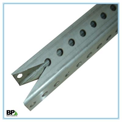 China Square Traffic Sign Posts with Stronger Fixed Performance for road safety for sale