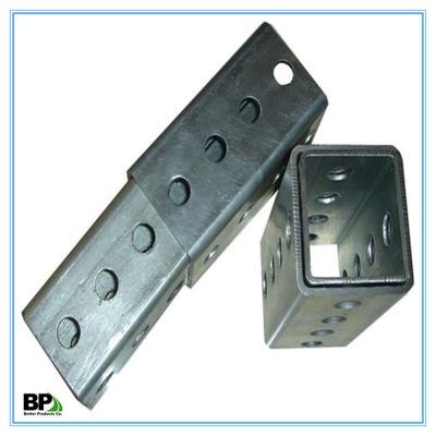 China Hot-dipped Galvanized Steel Square Sign Posts with ASTM A653, G90 or G140 Standard for sale