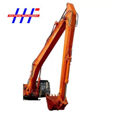 China Q355B Boom 10000mm van graafwerktuiglong reach attachment Bouwbasis Te koop