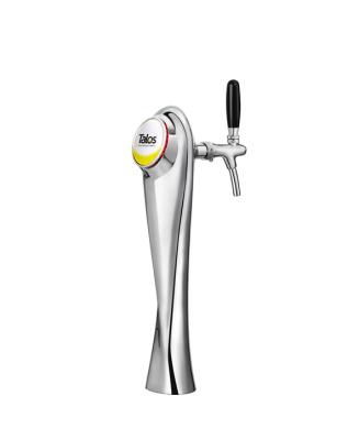 Cina Torre del rubinetto della birra della coppa del Mondo di TALOS Chrome/torre d'erogazione singolo rubinetto in vendita